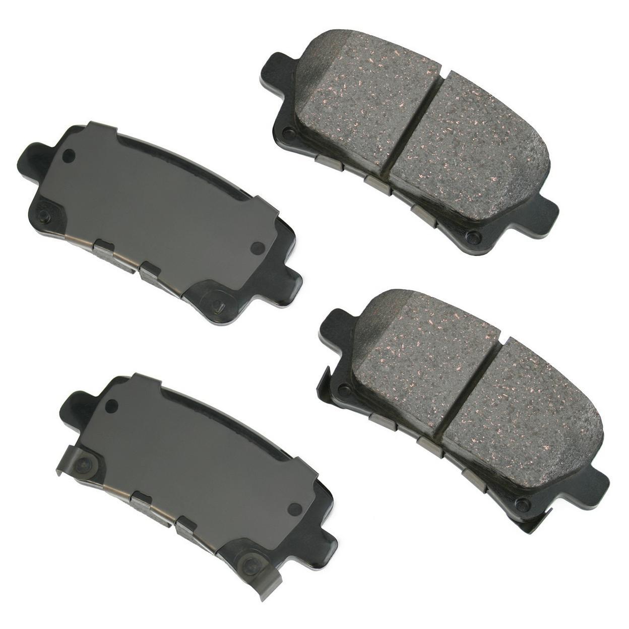 Akebono Performance Disc Brake Pad Set Fits Buick Allure 10, LaCrosse ...