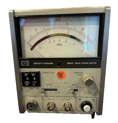 Hewlett Packard Model: 8900C Peak Power Meter | eBay