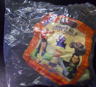 1998 Blockbuster Play Pak Mulan Finger Puppet-Shan-Yu | eBay