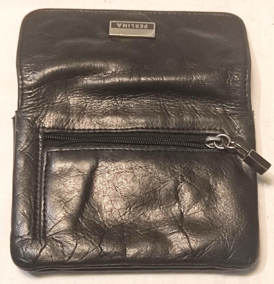 Perlina Women's Black Wallet Billfold One Size Coin Purse | eBay