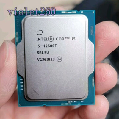 12Th Gen Intel Core i5-12600T QS LGA 1700 CPU Processor 6-Core 2.10GHz ...