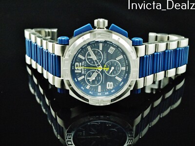 Rare Invicta 47mm Reserve Ocean Hawk Swiss Made G10.211N1 Chrono Blue ...
