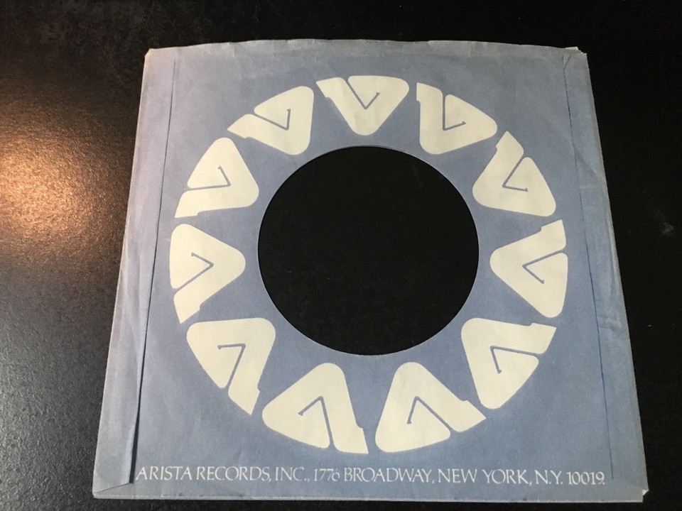ARISTA Records Company Sleeve for 7" VG+ | eBay