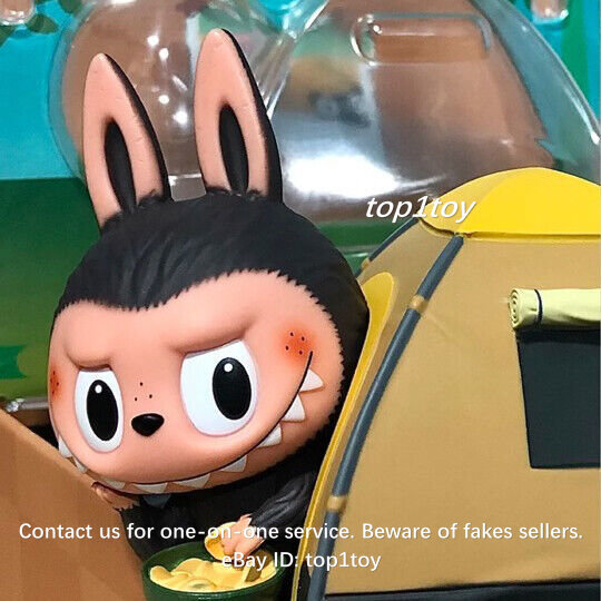 POP MART x LABUBU STS Labubu Camping Limited Art Toy | eBay