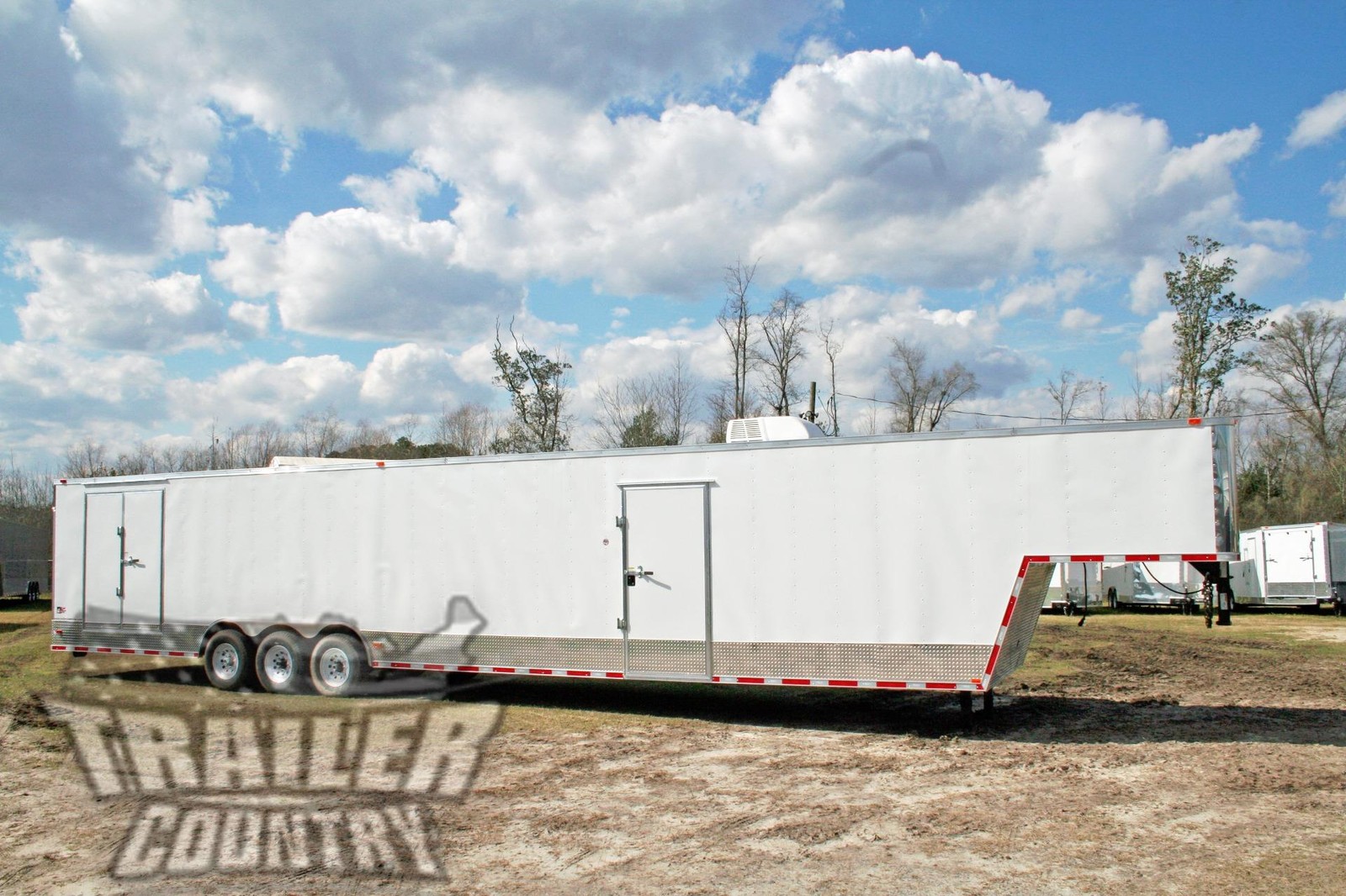 NEW 2025 8.5X48 8.5 X 48 ENCLOSED GOOSENECK CARGO CAR HAULER TOY ...