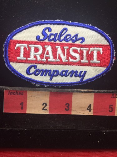 Vtg Transit Sales Company Patch 75N | eBay