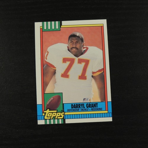 1990 Darryl Grant Topps Card Washington Redskins #135 | eBay