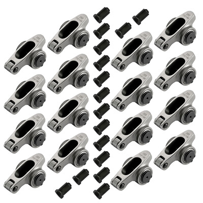 For SBC 350 1.6 Ratio 7/16" Stud Roller Stainless Steel Self-Aligning ...