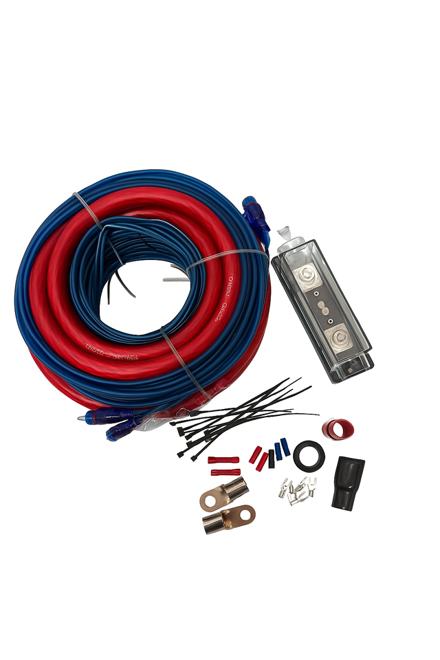 M-Audio 3500 Watts 0 AWG Car Amplificateur Amp Sub Woofer Kit De ...