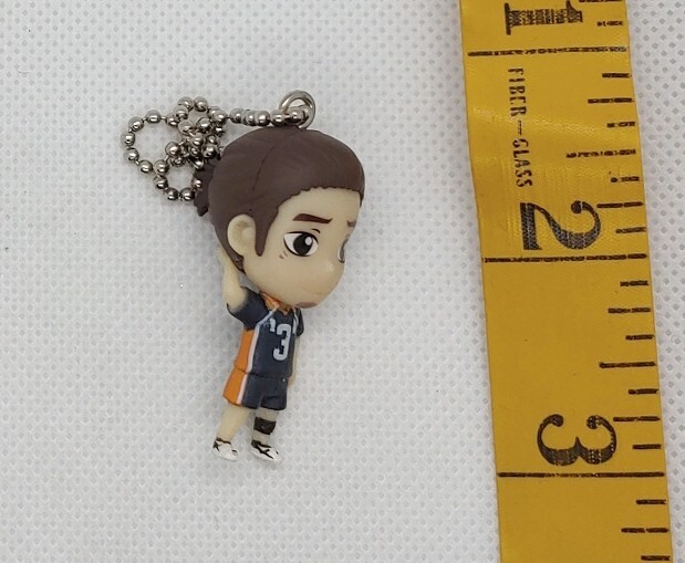 Haikyuu Figure Keychain Strap Asahi Azumane Anime Japan | eBay