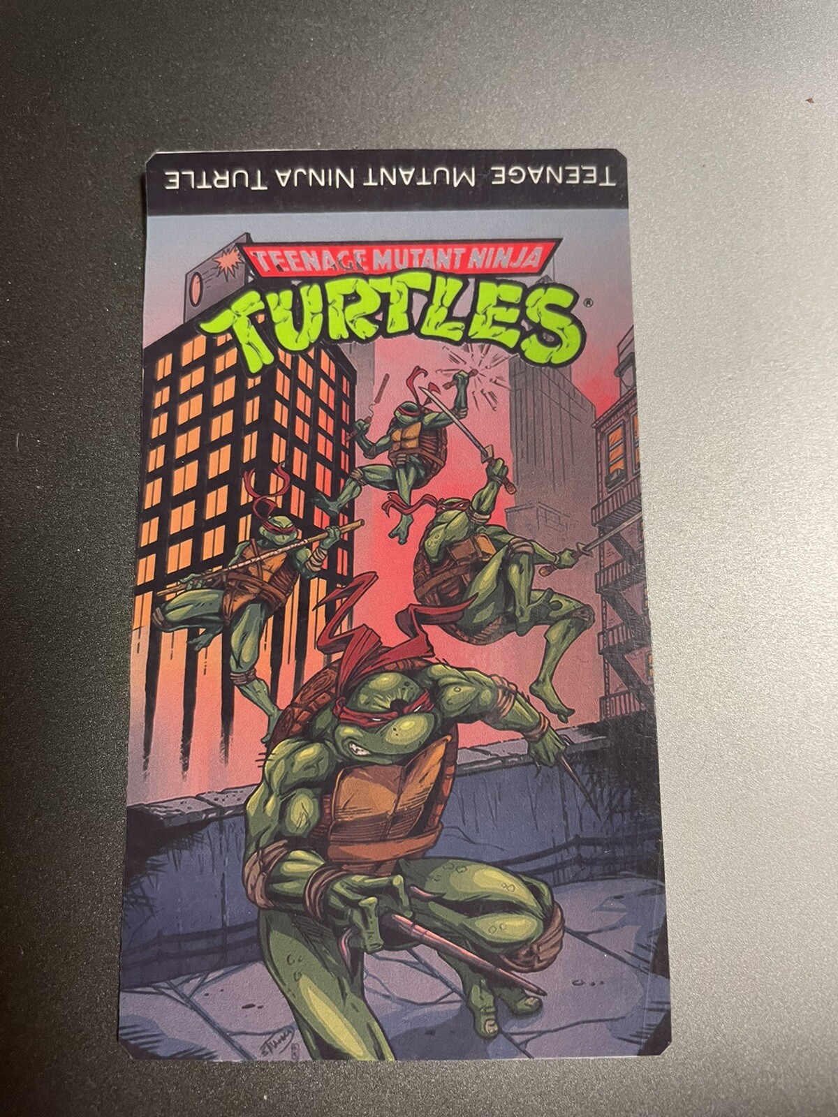 Custom Nes Label Tmnt Teenage Mutant Ninja Turtles | eBay