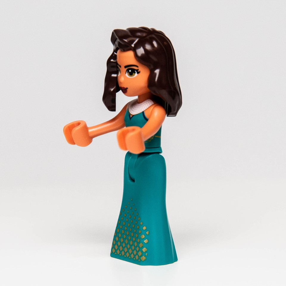 NEW Lego Friends Minifigure - Amelia w/ Gold Squares on Skirt (frnd451 ...