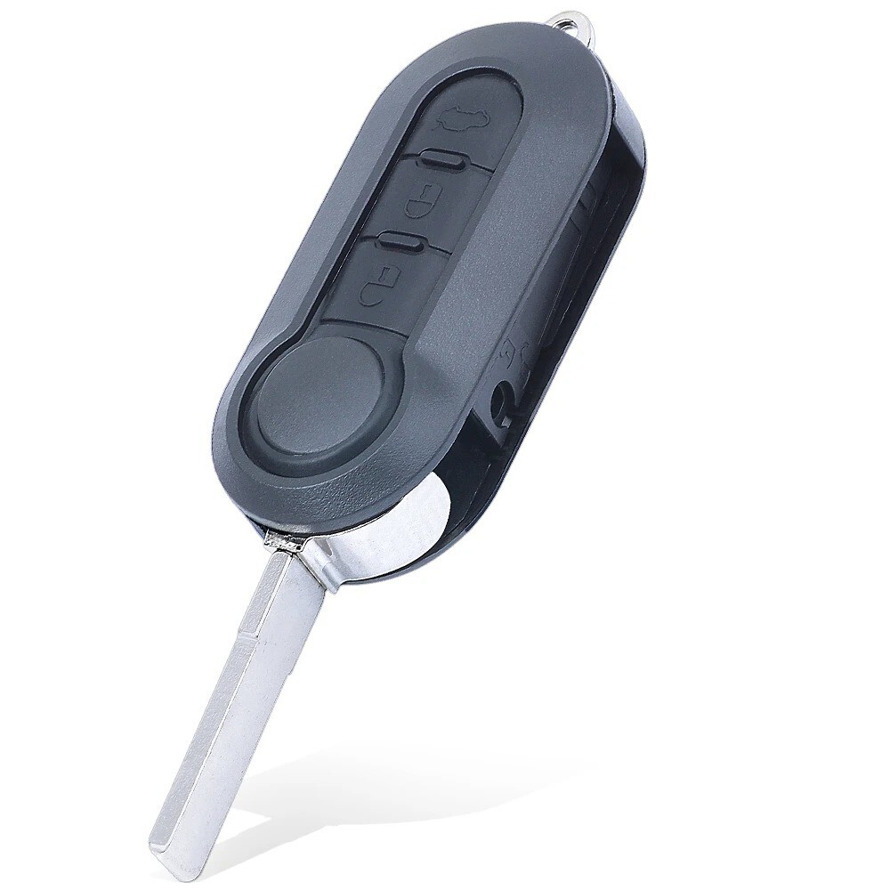 Flip Remote Key Shell Case for Fiat 500 Bravo Croma Doblo Ducato ...