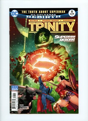 Trinity ~ No. 8, June 2017 ~ First Printing ~ DC Universe Rebirth ~ VF ...