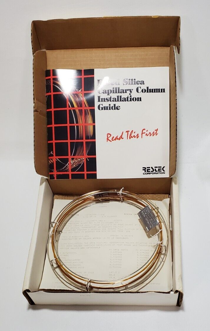 Restek GC Capillary Column Stabilwax-DA 15m 0.32mm ID 0.50µm Cat 11036 ...