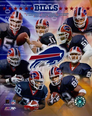 Buffalo Bills 2003 Team Composite NFL Licensed Unsigned Glossy 8x10 ...