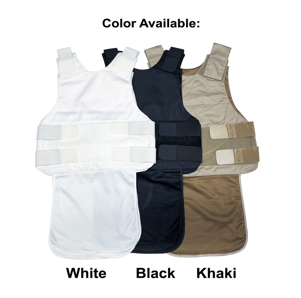 Skarr Armor NIJ LVL 3A Concealable Bulletproof Vest Soft Body Armor XL ...