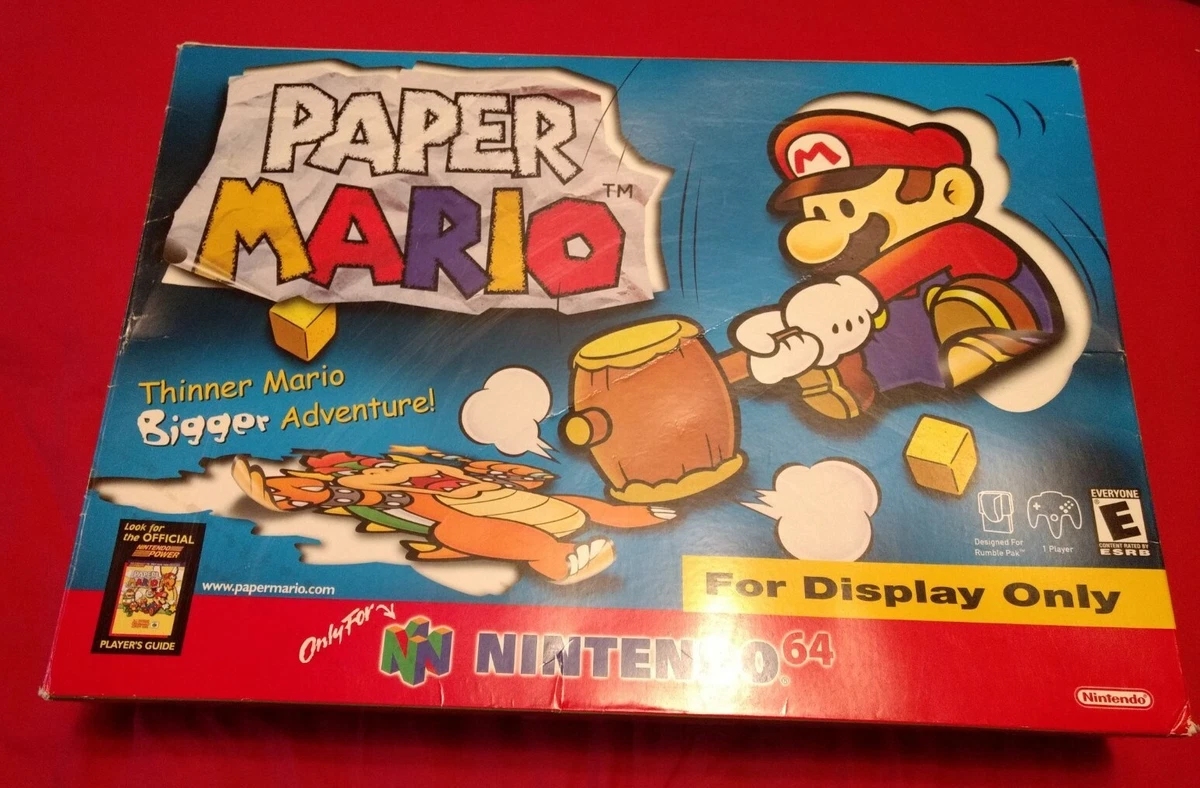 Paper Mario 64 Box