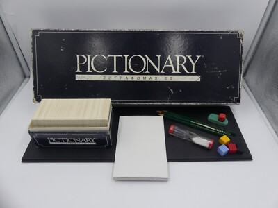 Vintage Pictionary The Game of Quick Draw 1992 Parker GREEK | eBay