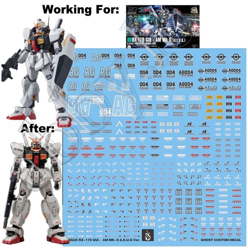 for HG UC 1/144 RX-178 Mk-II Mark 2 AEUG 2015 ver Revive UV Light ...
