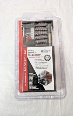 Wiha 39 Piece Bits Colletor Security Bit Set 71990 | eBay