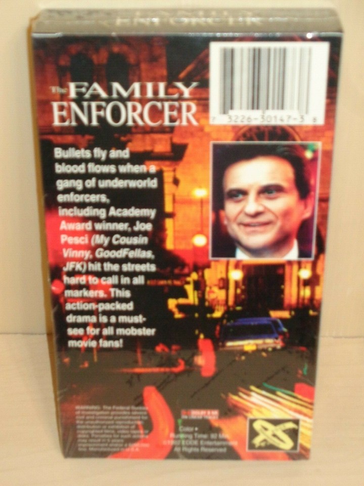 The Family Enforcer (VHS, 2000) - New & Sealed! 96009013134| eBay
