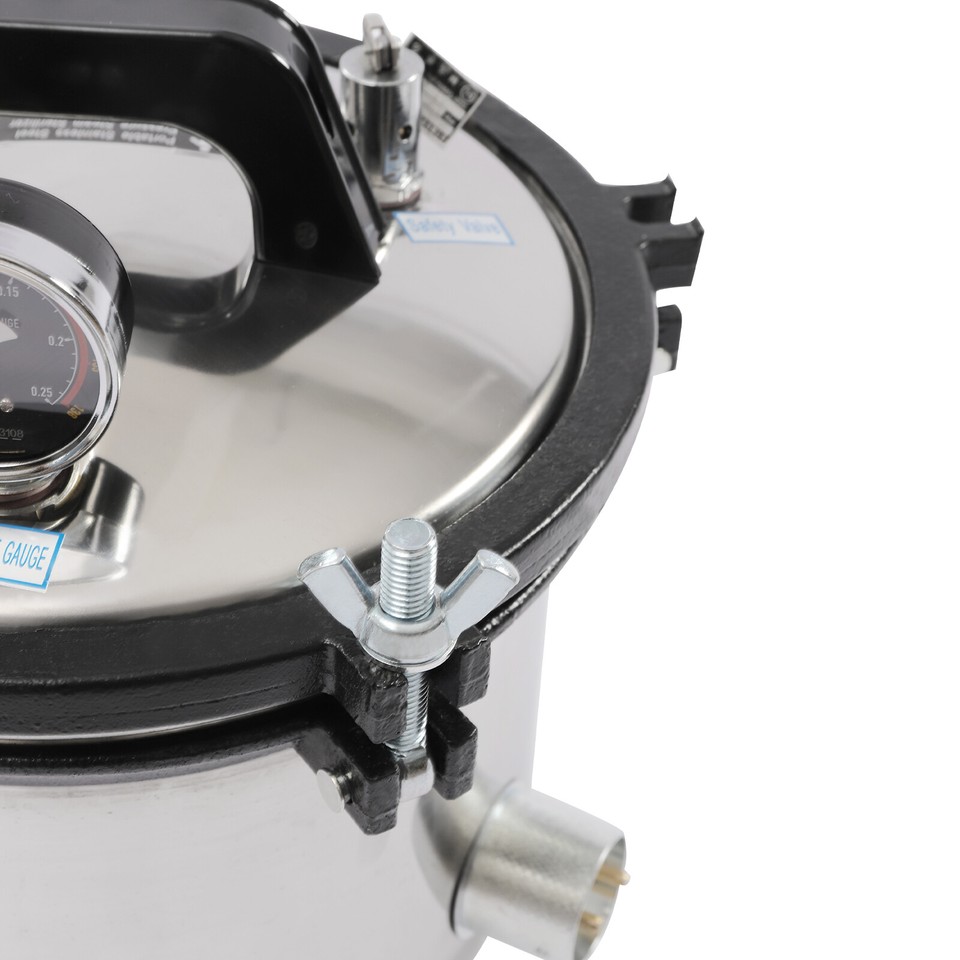 8L Autoclave Steam Sterilizer Dental Equipment Sterilization Medical ...