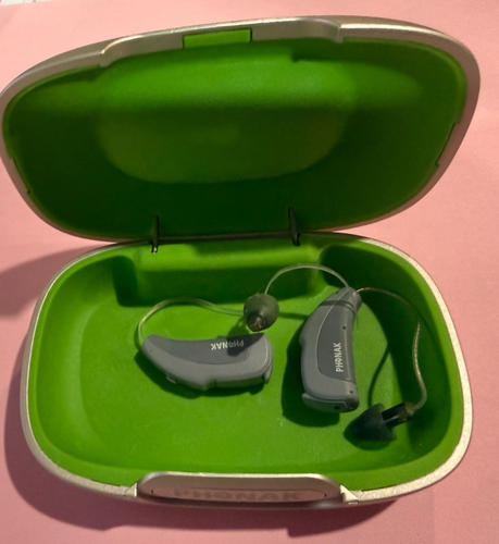 Phonak Hearing Aid (right ear) & CROS (left ear) | eBay