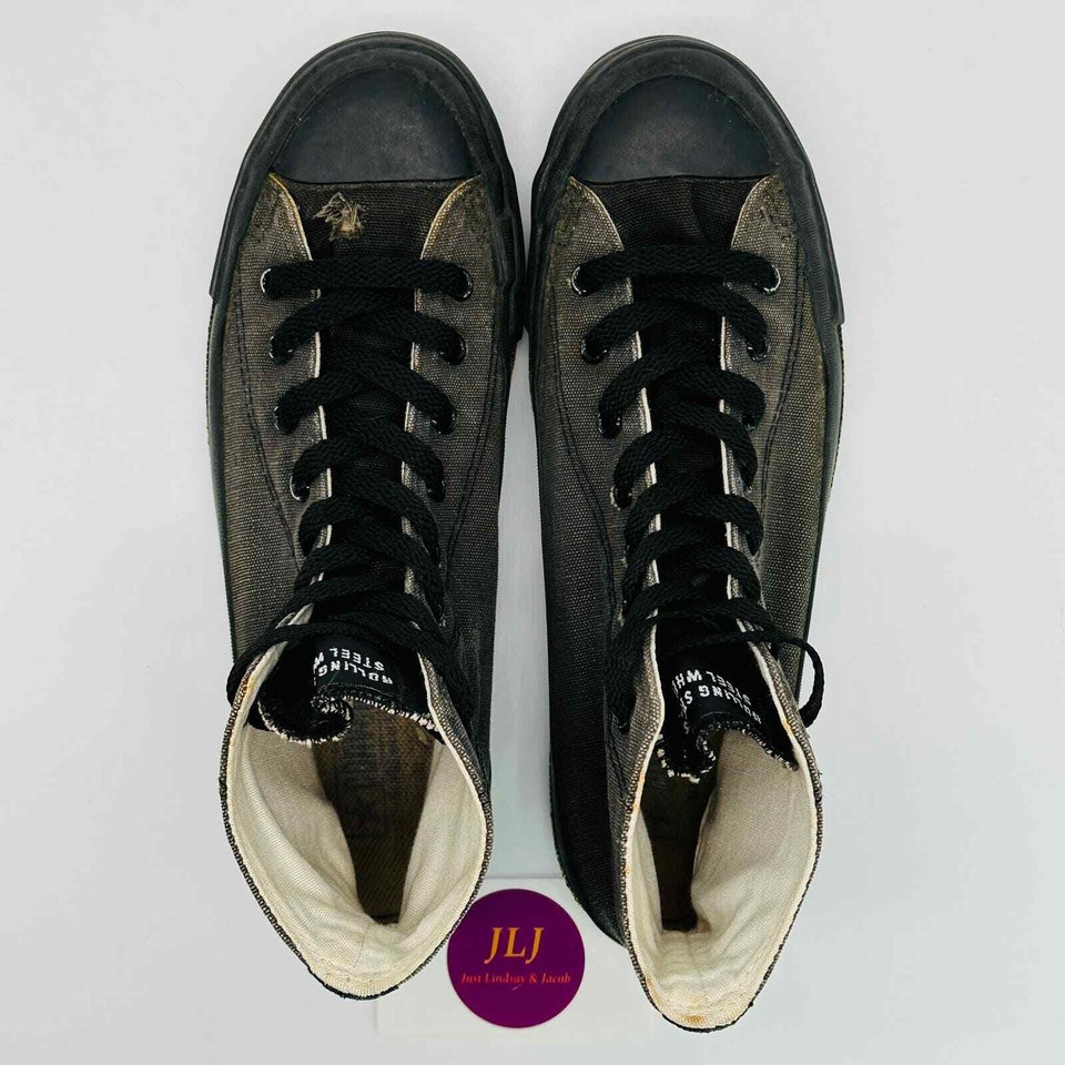 Converse Rolling Stones Steel Wheels Sneakers Rare Vintage Made in USA ...