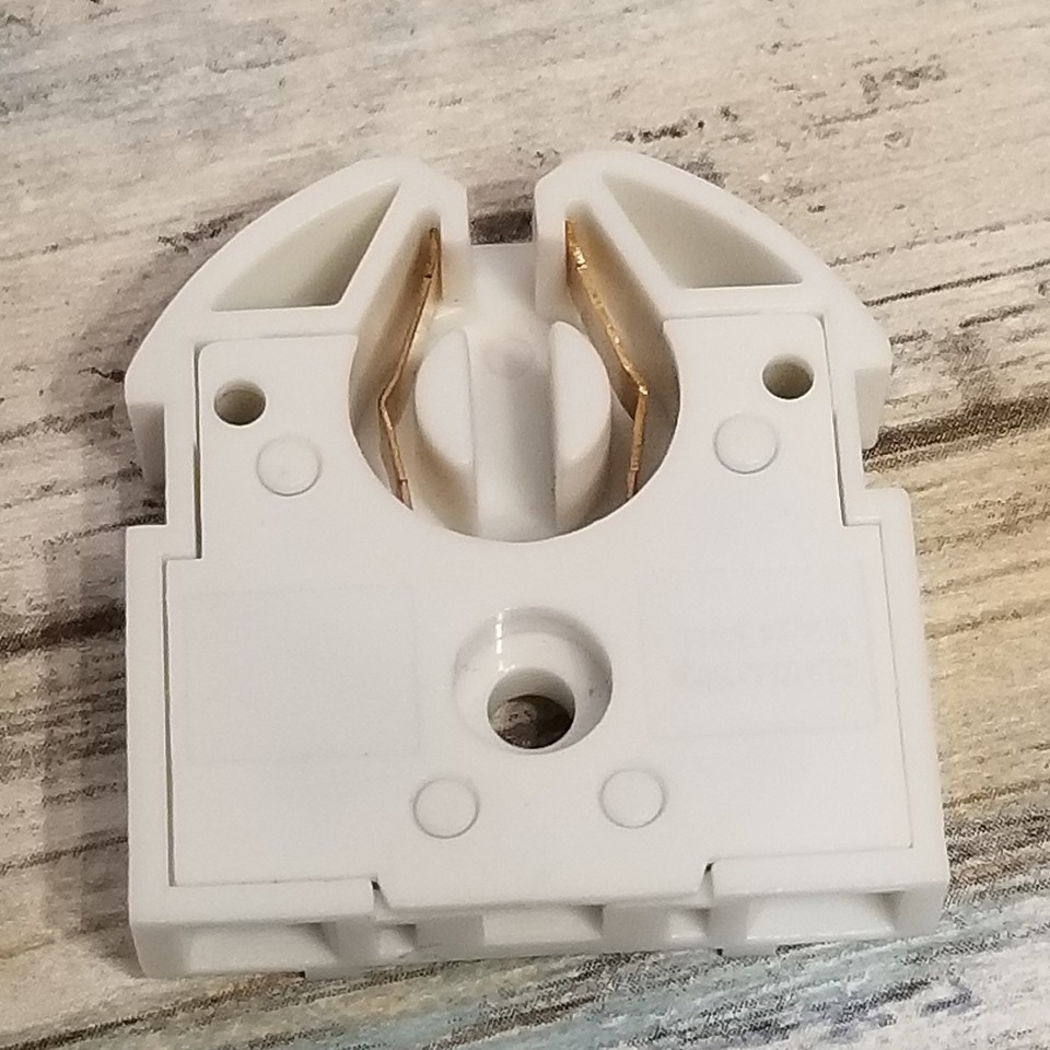 10 Lamp Holder Tombstone Sockets LED Fluorescent Tube Light Replacement ...