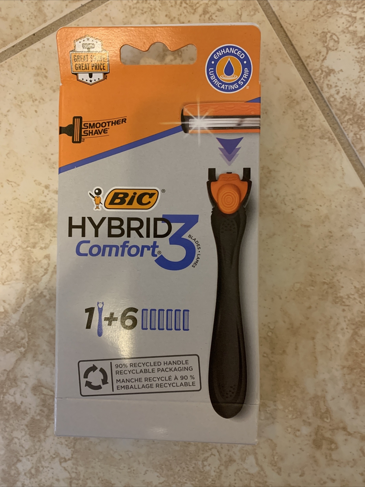 BIC Hybrid 3 Comfort Disposable Razor Men 12count for sale online | eBay