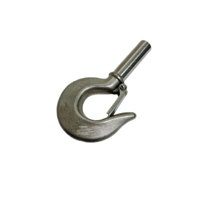 3/4" Marine Shank Hook Drop Forged Hook Rigging 2,000 Lb WLL Stainless ...