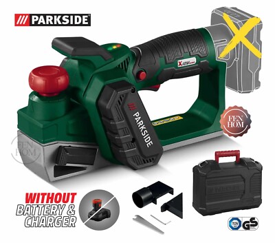 Parkside Cordless Planer 12v Brushless Motor BARE UNIT + Case ...