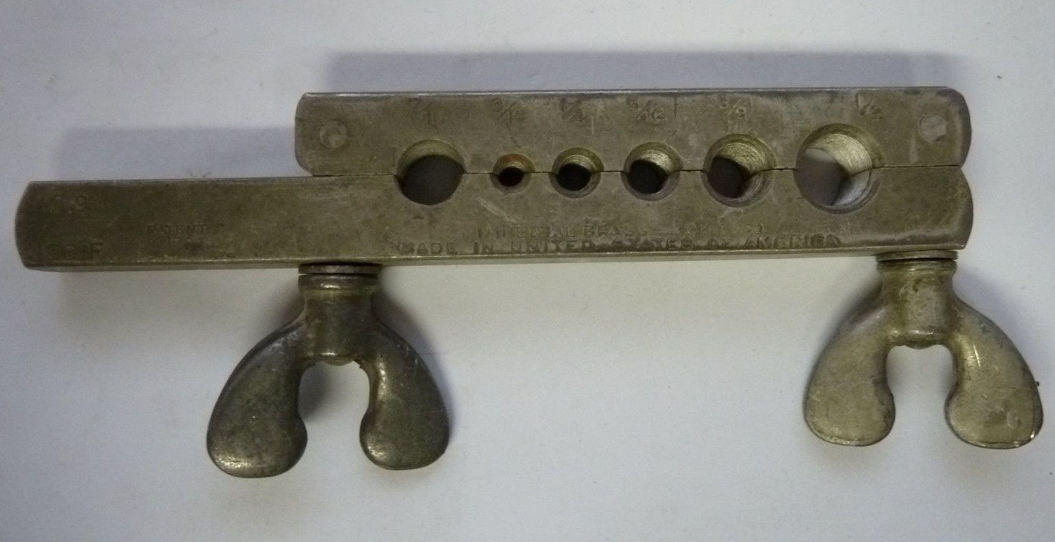 Set 3 Spring External Tubing Benders 1/4", 5/16", 3/8" and Flaring Tool ...