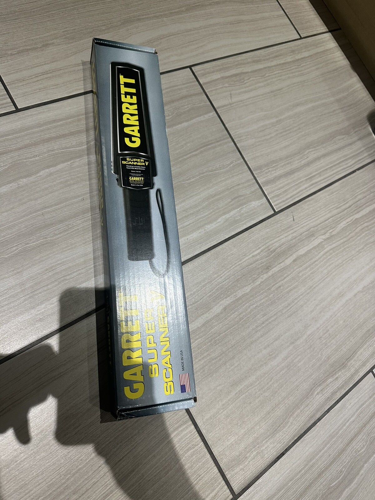 Garrett Super Scanner V Handheld Metal Detector - 1165190 786156003965 ...