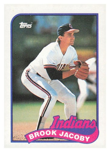 1989 Topps #739 Brook Jacoby | eBay