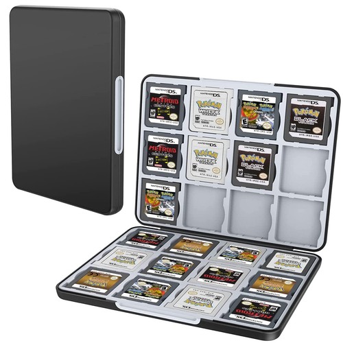 Card Case Holds 24 Cards For Nintendo 3DS 2DS DS Game Cartridge Storage ...