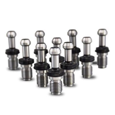10PCS CAT40 Pull Stud M16 Thread Retention Knob with Coolant Thru Fits ...