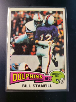 1975 Topps Bill Stanfill Football card #81 | eBay