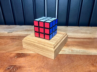 CHUNKY solid OAK plinths for models trophies etc. Various Wood Species ...