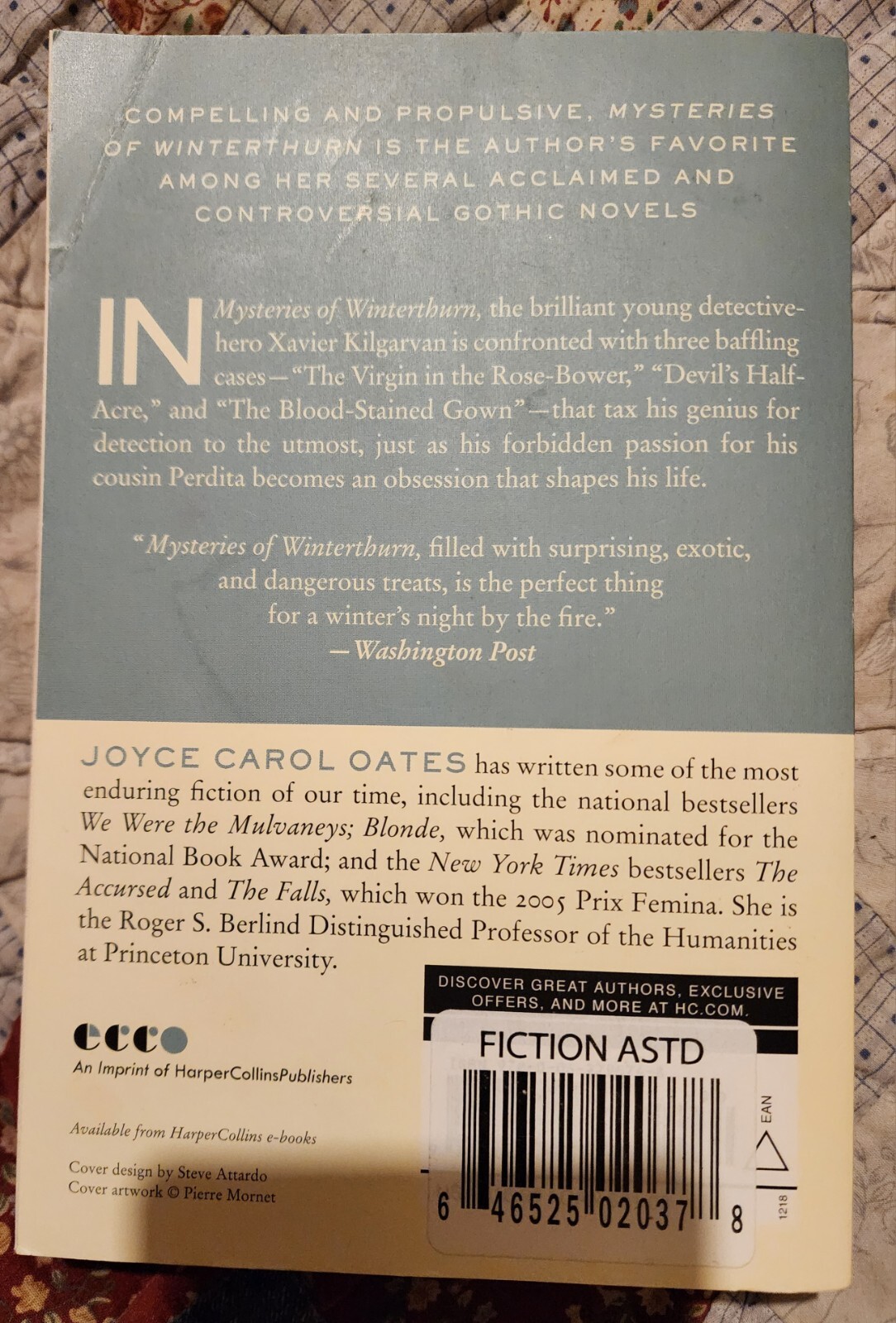 Mysteries Of Winterthurn By Joyce Carol Oates | eBay