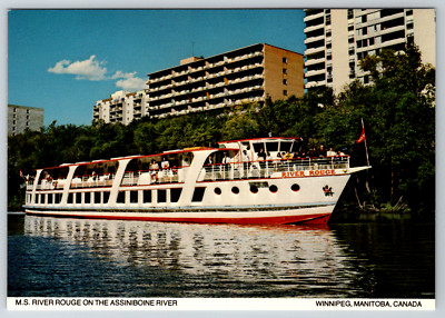 M.S. River Rouge on the Assiniboine River Winnipeg Manitoba Canada ...