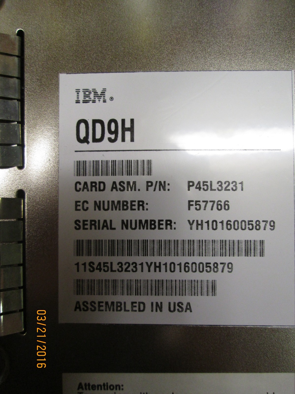 GENUINE IBM OSA EXPRESS GB EN LX FC2351 QD9H - 45L3231 | eBay