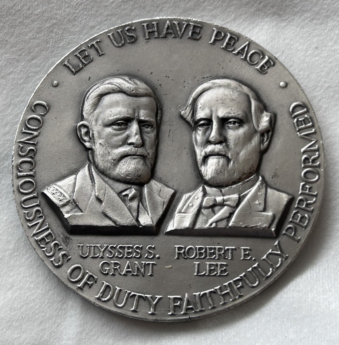 Robert E Lee Geeft Zich Over Aan Ulysses S Grant Ulysses S. Grant >