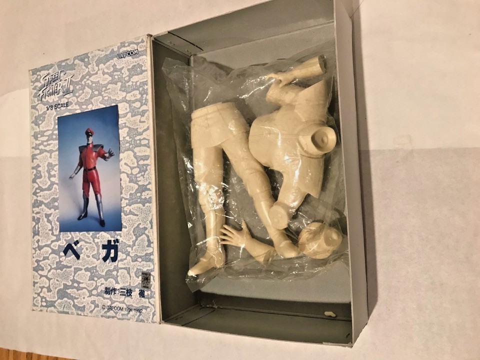GK Street Fighter II Vega 1/8 Resin Model Kit Capcom Musasiya (Vintage ...