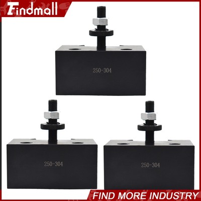 3PCS CXA #4 250-304 Heavy Duty Quick Change Tool Post Boring Bar Holder ...