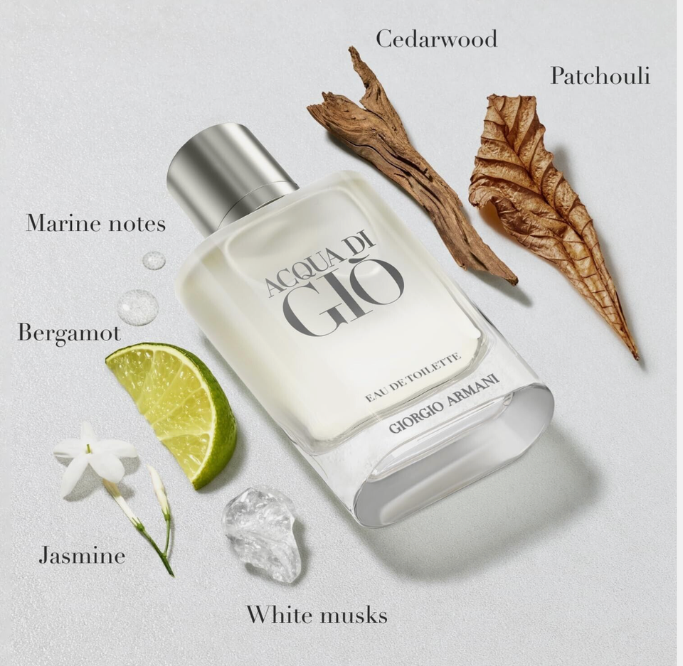 Aqua Acqua Di Gio Cologne 3.3 3.4 oz By GIORGIO ARMANI FOR MEN NEW SEAL ...