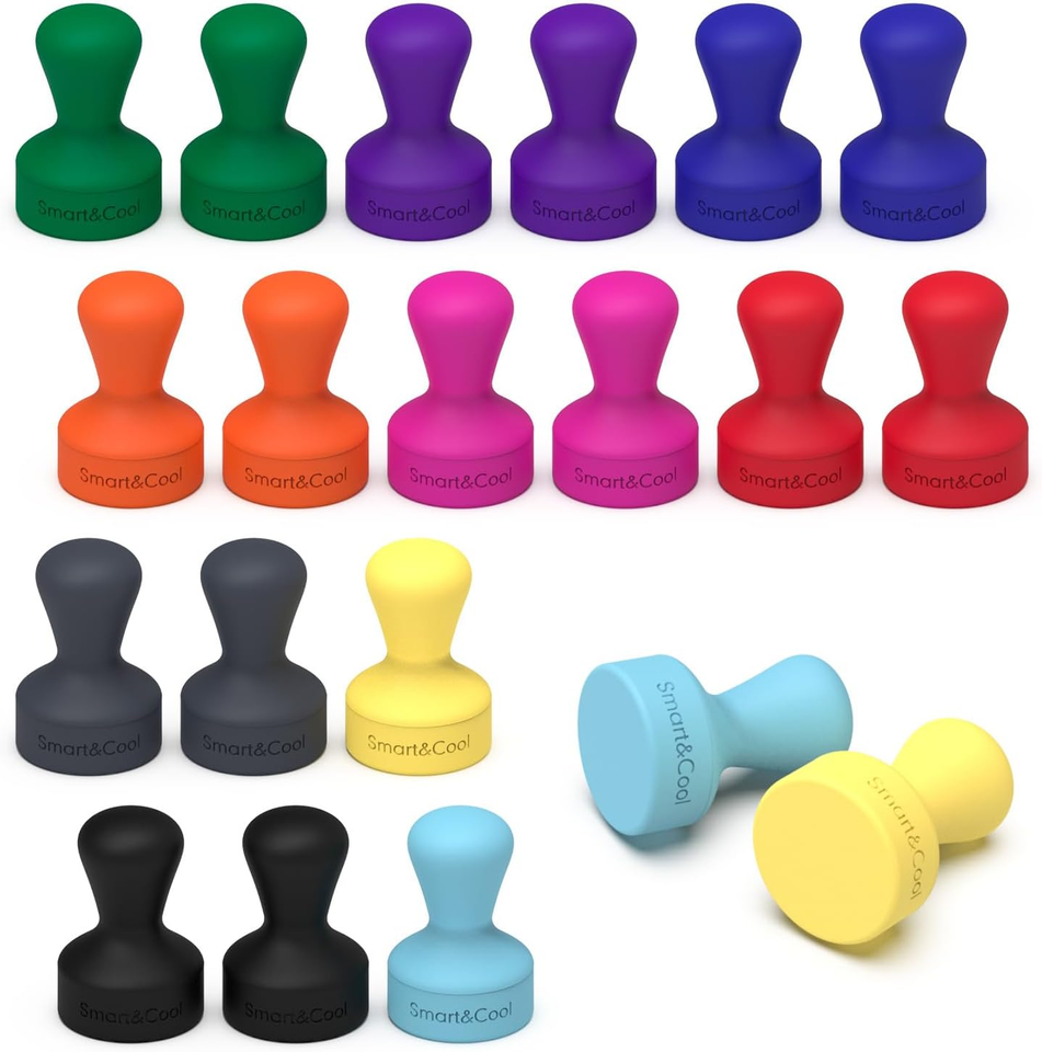 Silicone anti Scratch Push Pin Refrigerator Magnets, Thumbtack Magnets ...