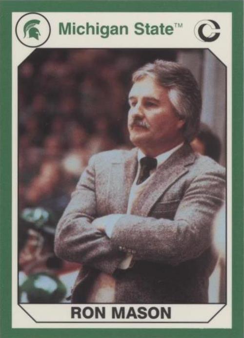 1990 Collegiate Collection Michigan State Spartans - Ron Mason #146 (RC ...