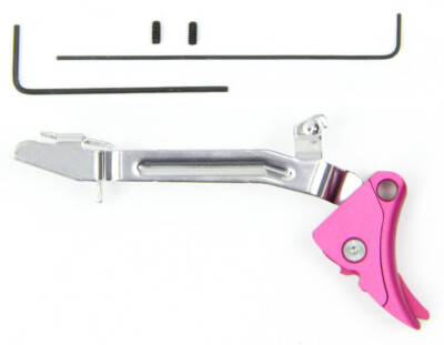 Lone Wolf Ultimate Adjustable Trigger - Pink w/ 9/40 Trigger Bar for ...